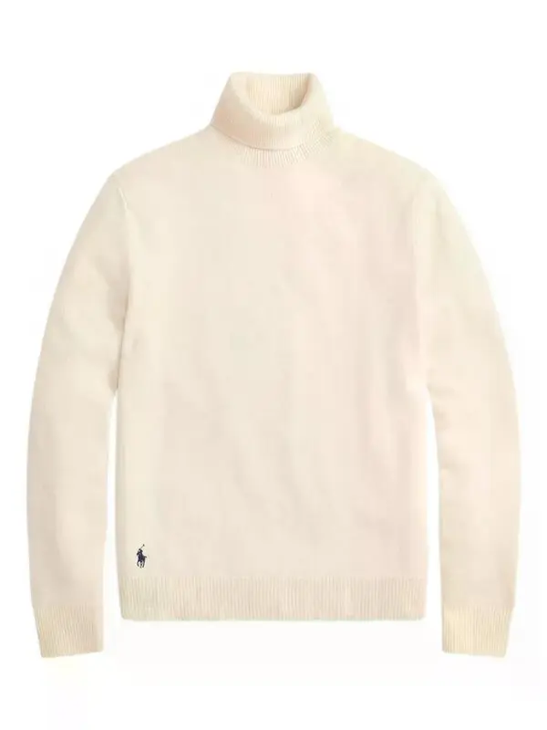 Polo Ralph Lauren Embroidered Roll-neck Sweater