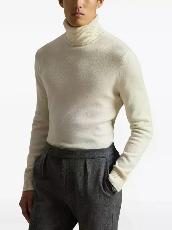 Polo Ralph Lauren Embroidered Roll-neck Sweater