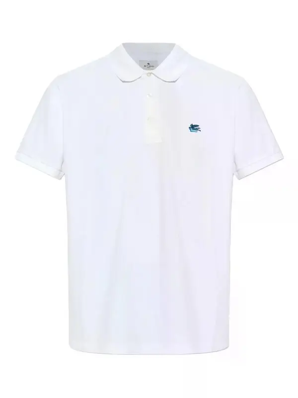 Etro Logo Polo Shirt - White