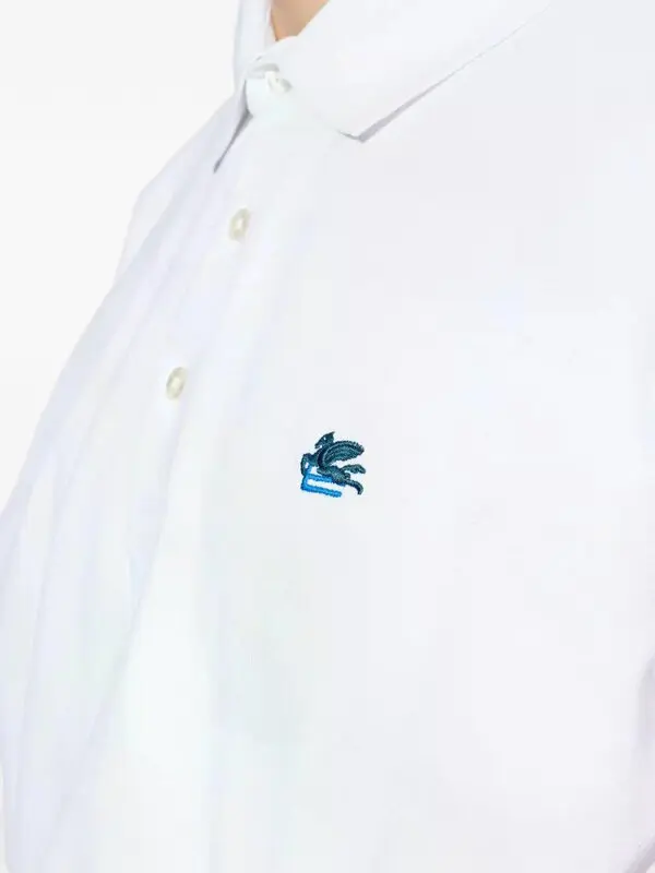 Etro Logo Polo Shirt - White