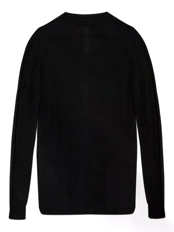 Rick Owens Mock-neck Long-sleeve Top