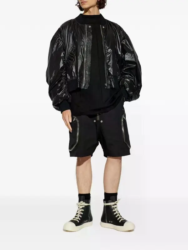 Rick Owens Mock-neck Long-sleeve Top