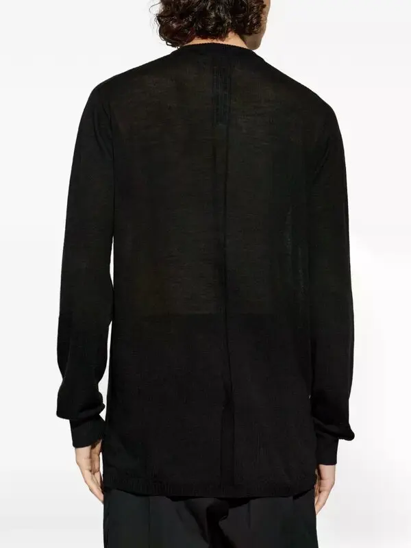 Rick Owens Mock-neck Long-sleeve Top