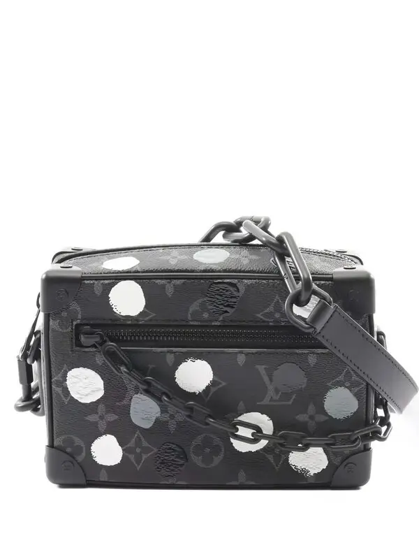 LOUIS VUITTON X Yayoi Kusama 2023 Mini Soft Trunk - Black