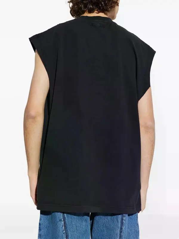 Vetements Graphic Sleeveless T-shirt