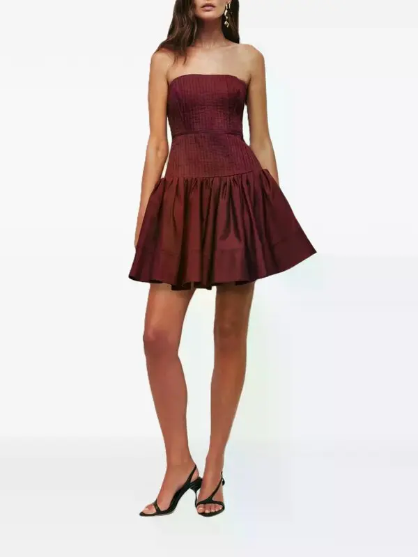 Aje Strapless Mini Dress