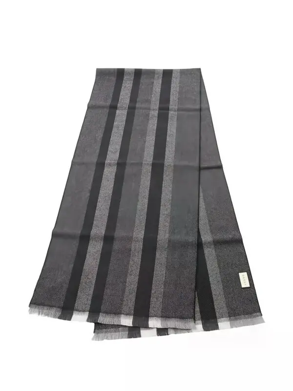 Gucci 1920s Wool Scarf - Grey