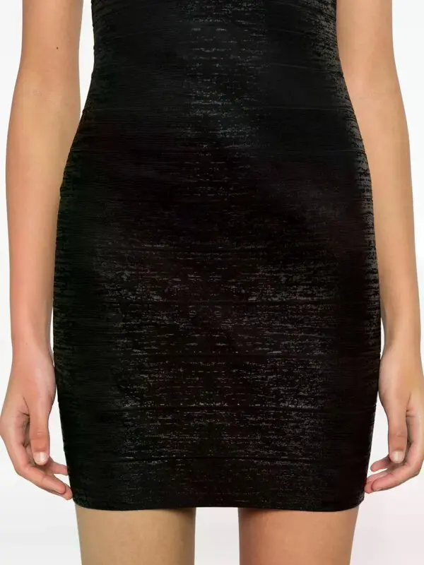Herve Leger Crossover Strap Dress