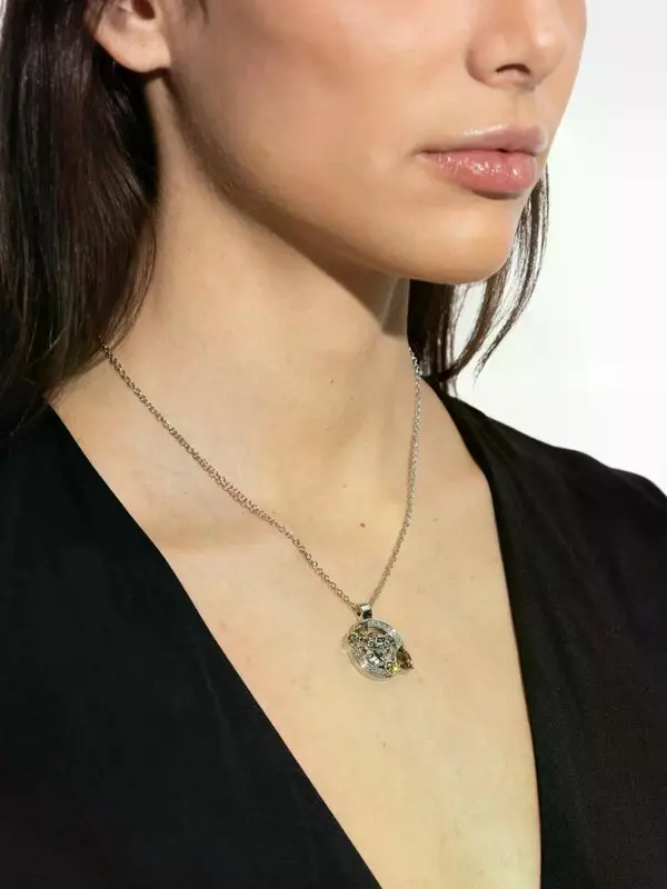 Versace Medusa Pendant Necklace - Silver