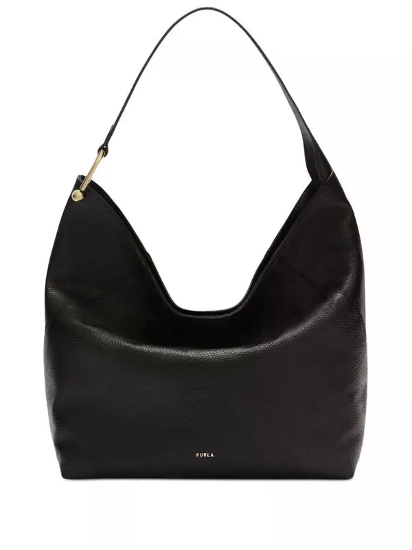Furla Large Lara Shoulder Bag - Black
