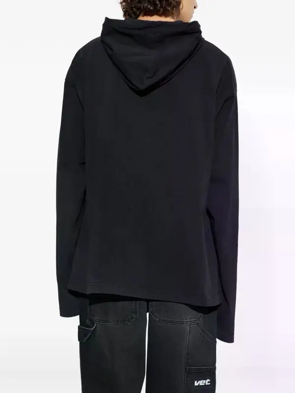 Vetements Printed Hooded Sweatshirt