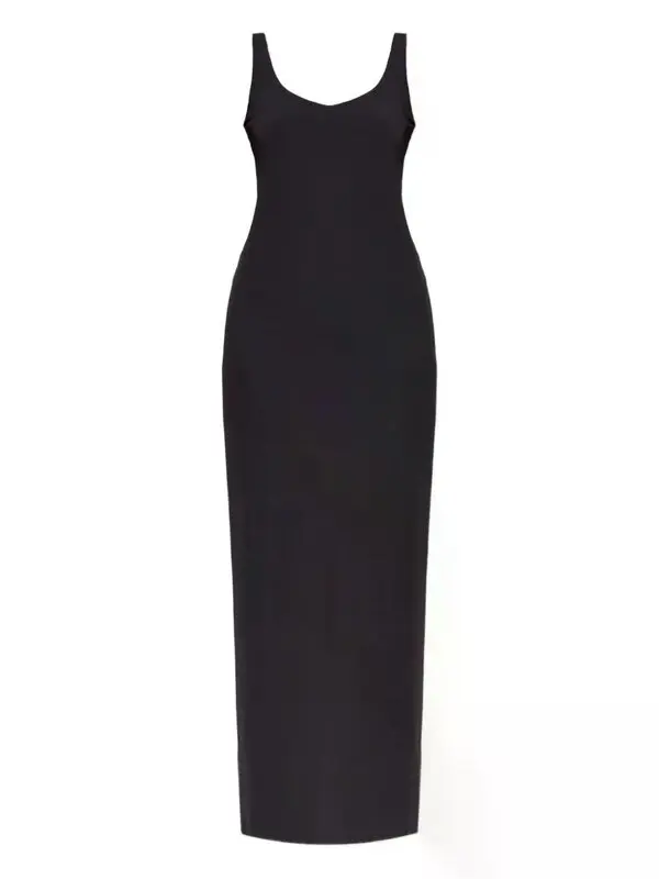 Bond Eye Scoop-neck Dress