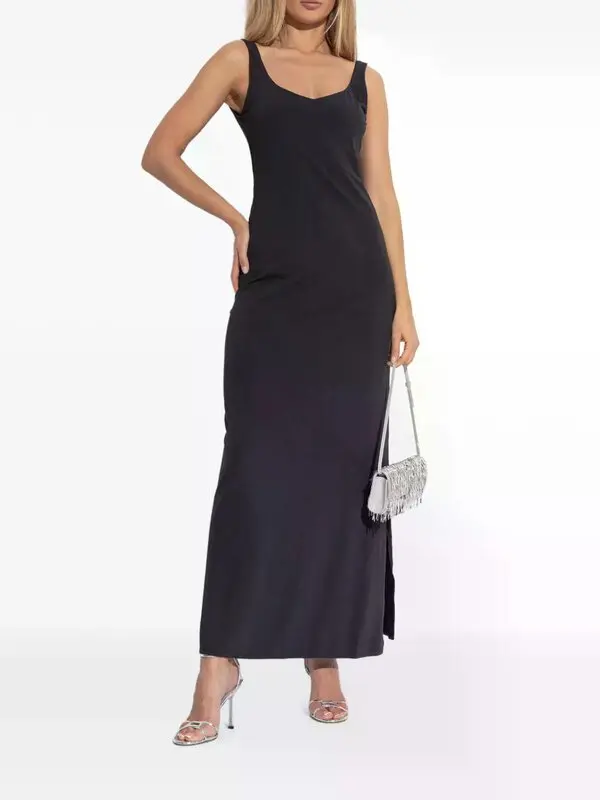 Bond Eye Scoop-neck Dress