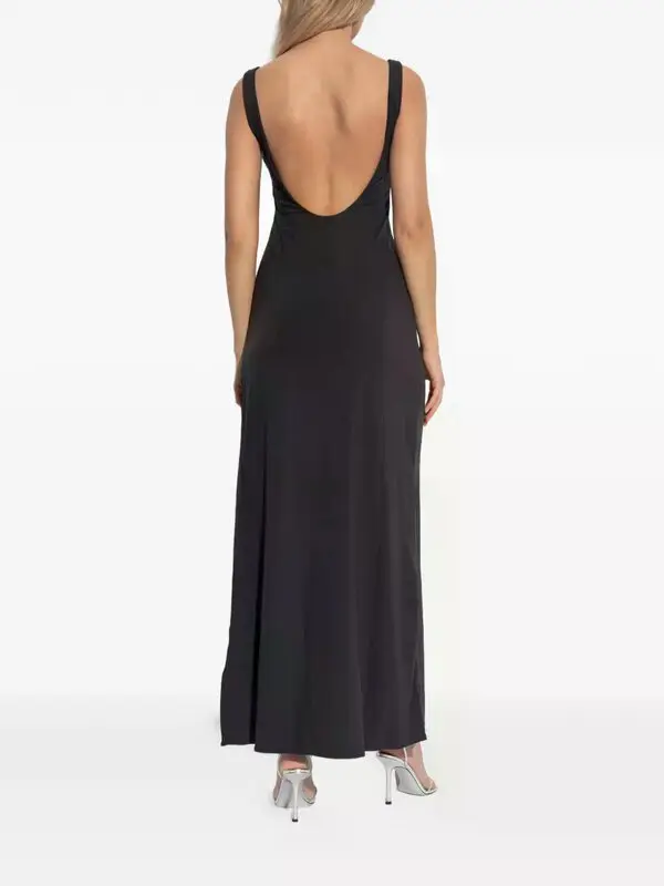 Bond Eye Scoop-neck Dress