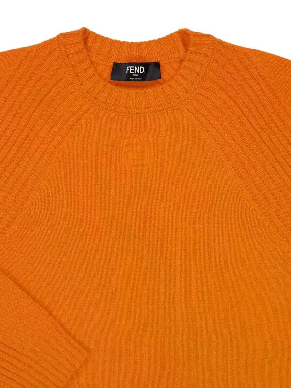 Fendi Long-sleeve Crewneck Sweater