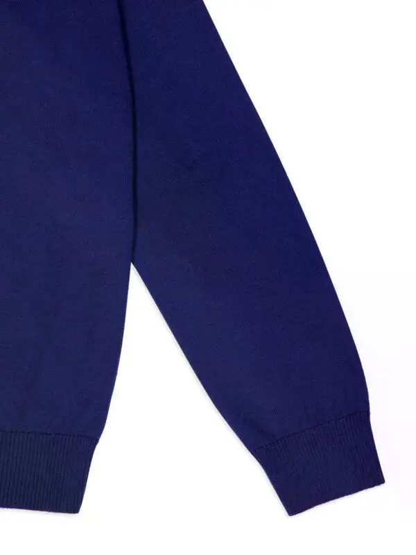 Fendi Long-sleeve Polo Shirt - Blue