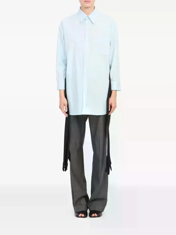 MAISON MARGIELA Long-sleeved Tie Shirt