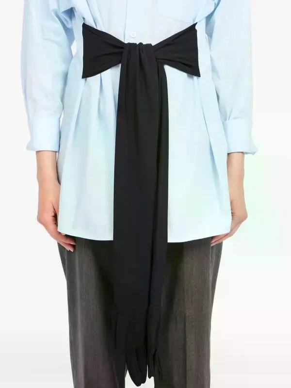 MAISON MARGIELA Long-sleeved Tie Shirt