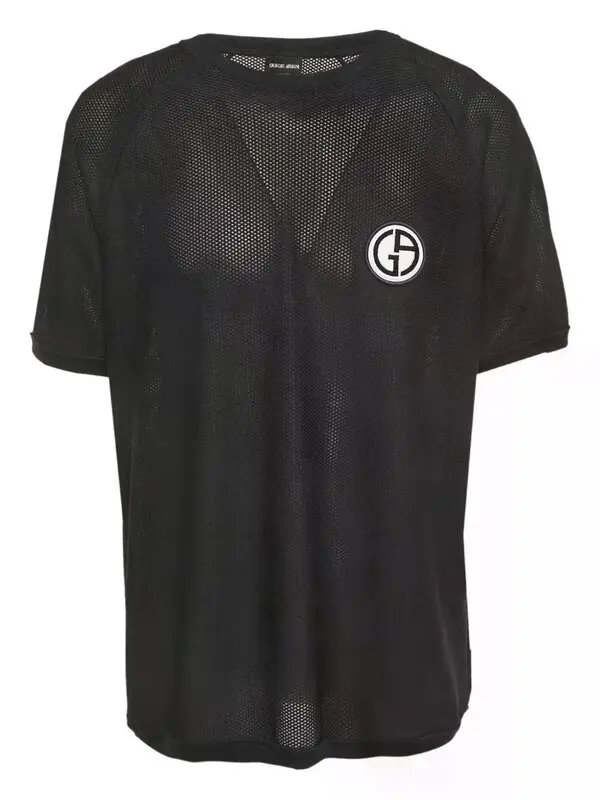Giorgio Armani Logo-patch T-shirt