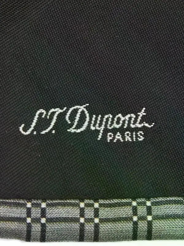 S.t. Dupont Geometric-pattern Neck Tie