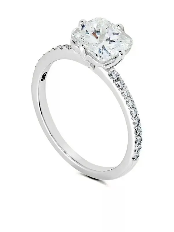 JEWELS AFICIONADO 18k White Gold Diamond Engagement Ring