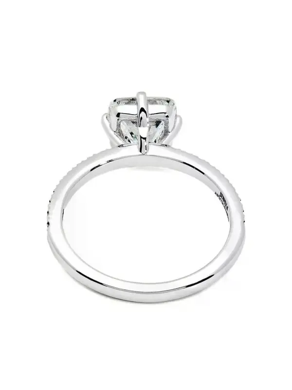 JEWELS AFICIONADO 18k White Gold Diamond Engagement Ring