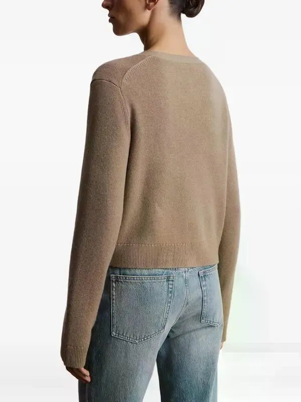 12 STOREEZ Buttoned Knit Cardigan - Neutrals
