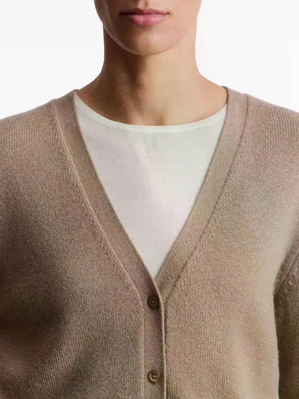 12 STOREEZ Buttoned Knit Cardigan - Neutrals