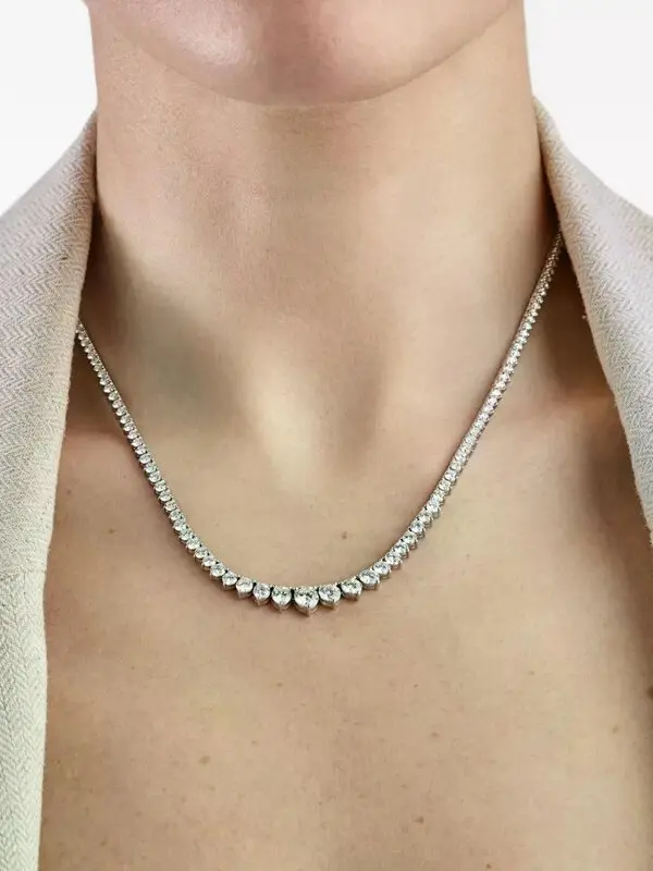 JEWELS AFICIONADO Diamond Tennis Necklace