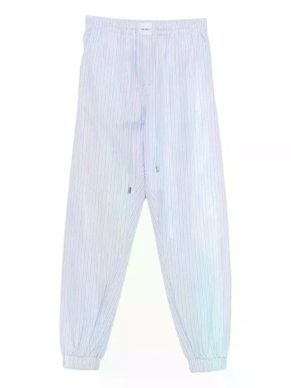 Attico Stripe Pull-on Track Pants - White