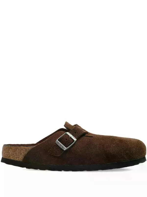 BIRKENSTOCK Boston Suede Clogs