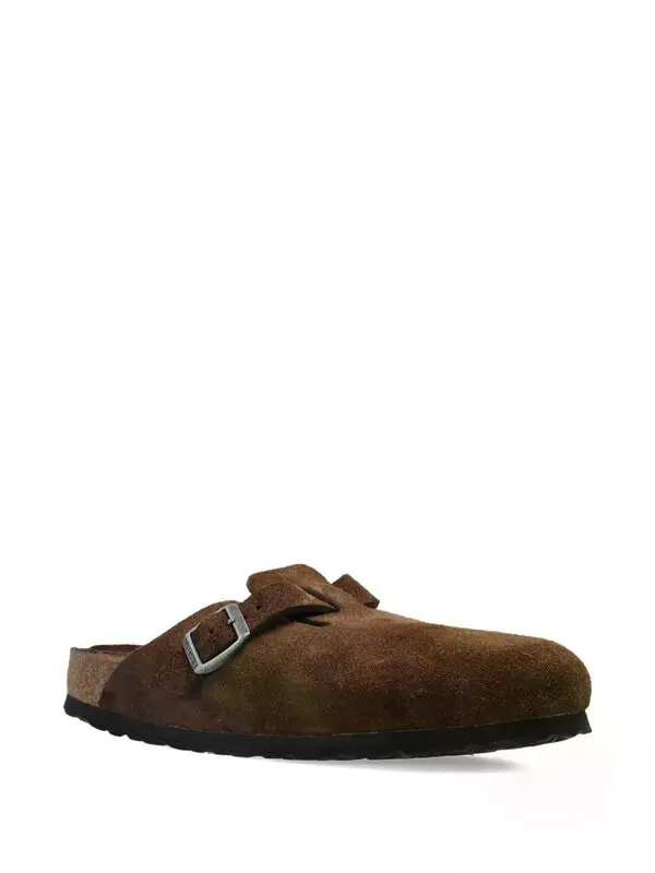 BIRKENSTOCK Boston Suede Clogs