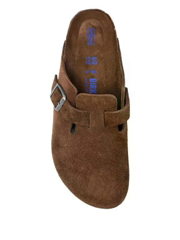 BIRKENSTOCK Boston Suede Clogs