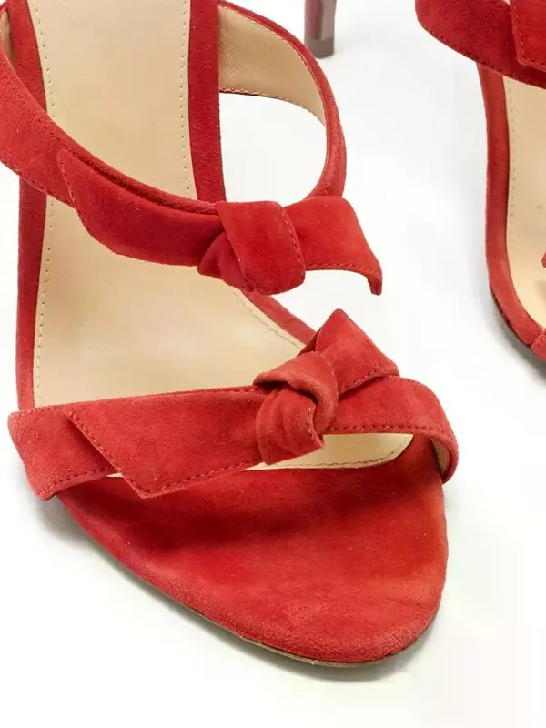 ALEXANDRE BIRMAN Clarita Bow-detail Sandals - Red