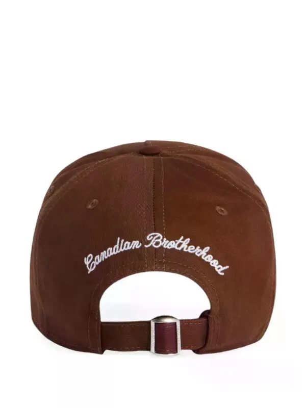 Dsquared2 Signature Embroidered Baseball Cap - Brown