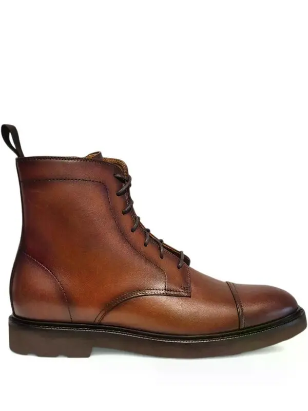 HENDERSON BARACCO Lace-up Leather Boots