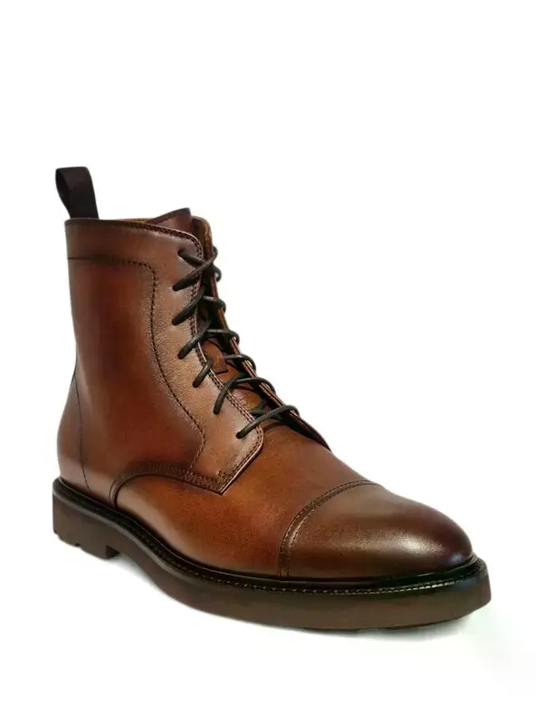 HENDERSON BARACCO Lace-up Leather Boots