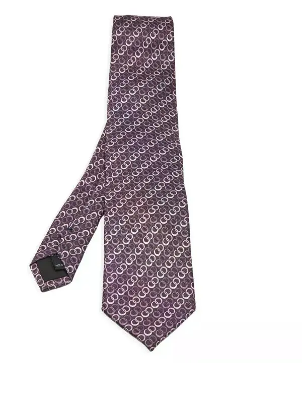 S.t. Dupont Silk Neck Tie - Purple