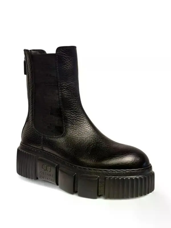 Casadei Platform Chelsea Boots