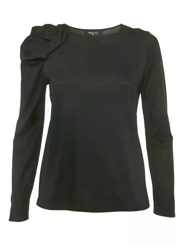 Paule Ka Ruched-sleeve Top