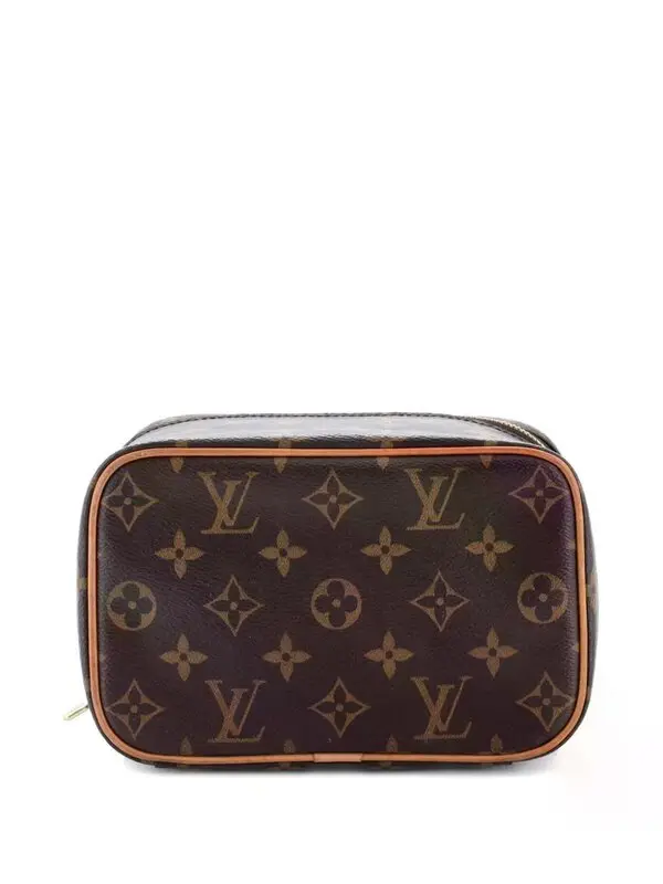 LOUIS VUITTON Vanity Case Monogram Canvas Mini Pouch