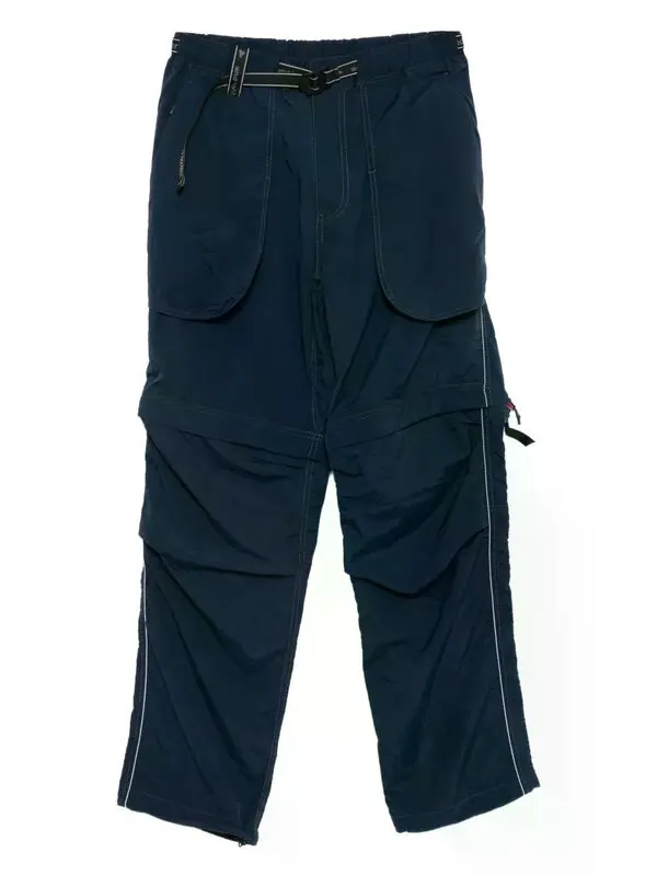 AND WANDER Overlay Taffeta Trousers