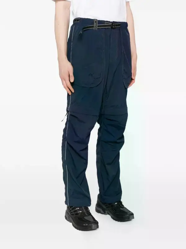 AND WANDER Overlay Taffeta Trousers