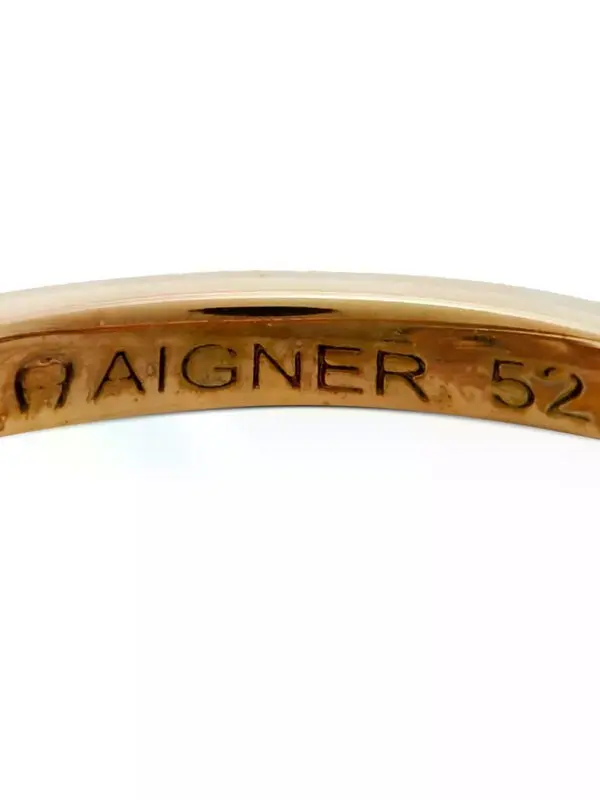 AIGNER Vintage Crystal-embellished Ring