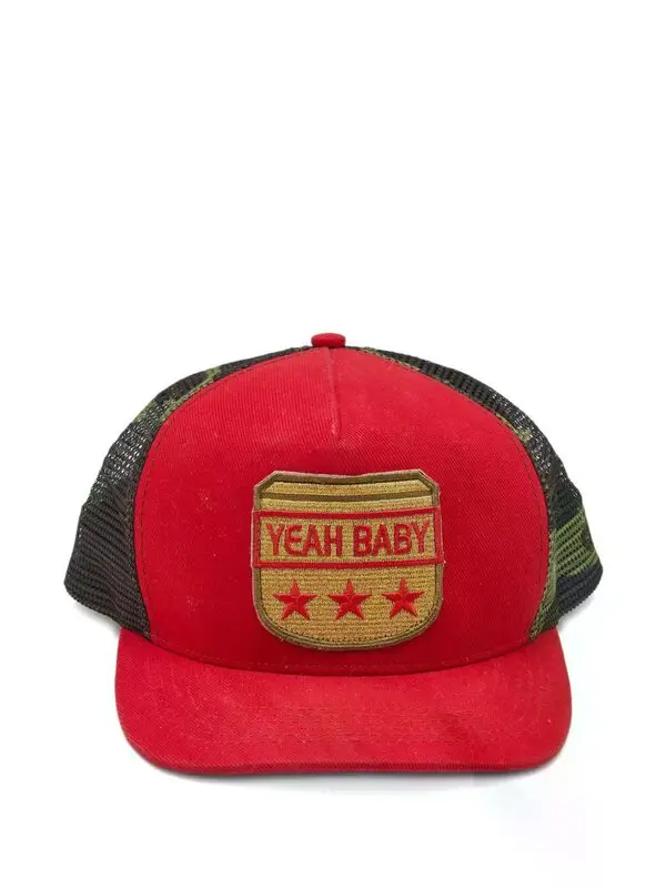 Saint Laurent Yeah Baby Cap - Red