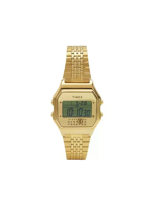 MAISON MARGIELA Digital 40mm Watch - Gold