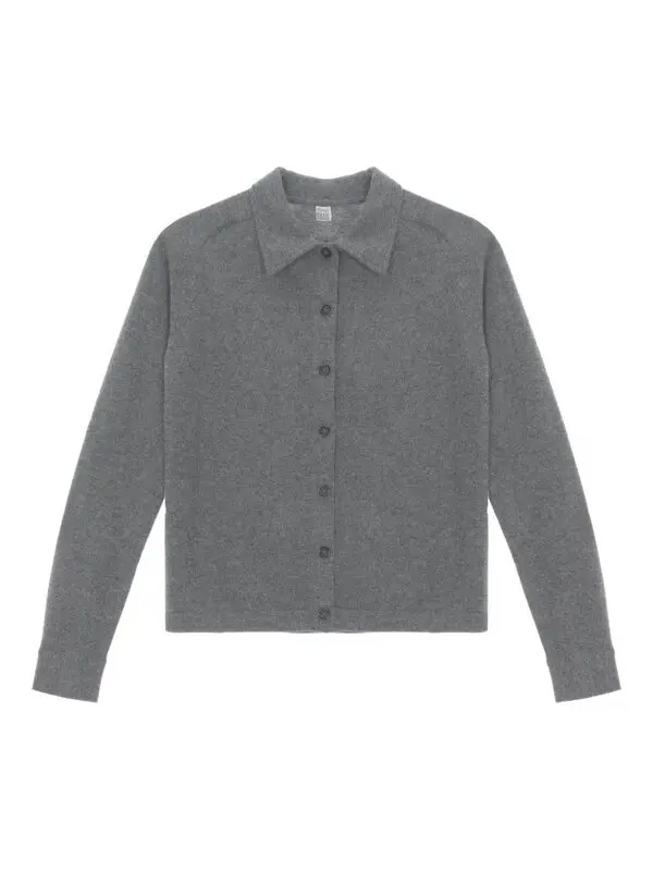TOTEME Raglan-sleeve Cardigan - Grey