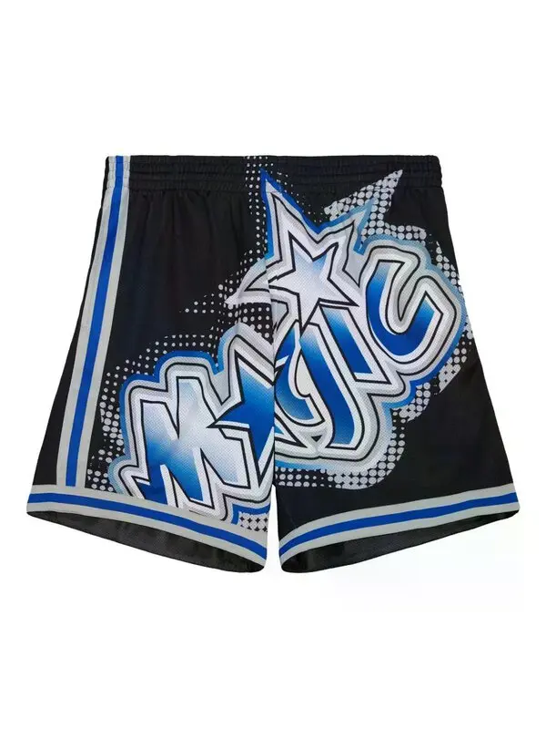 Mitchell & Ness Orlando Magic Big Face Shorts - Black
