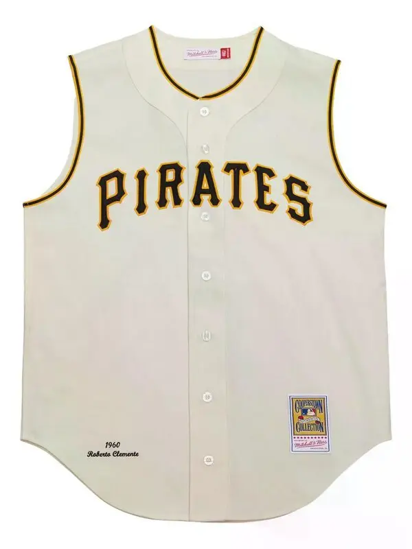 Mitchell & Ness Roberto Clemente Pittsburgh Pirates 1960 Authentic Vest - Neutrals