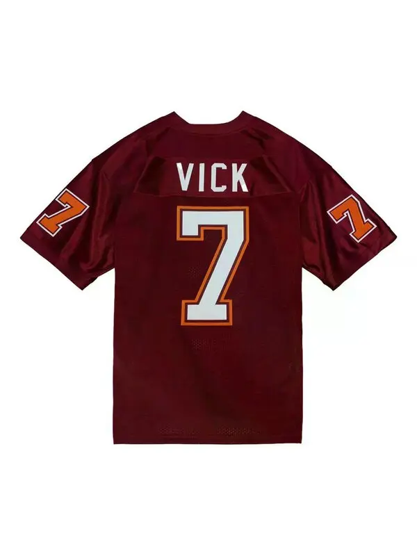 Mitchell & Ness Ncaa Virginia Tech Hokies 2000 Michael Vick T-shirt - Red